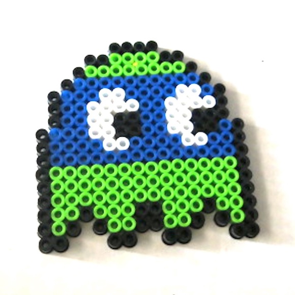 Perler Beads | Other | Perler Beads Ninja Turtle Pac Man | Poshmark